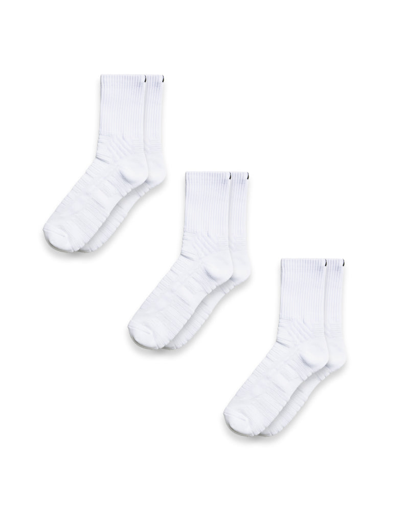 Hybrid Compression Crew Socks - Custom 3 Pack | BYLT Premium Basics ...